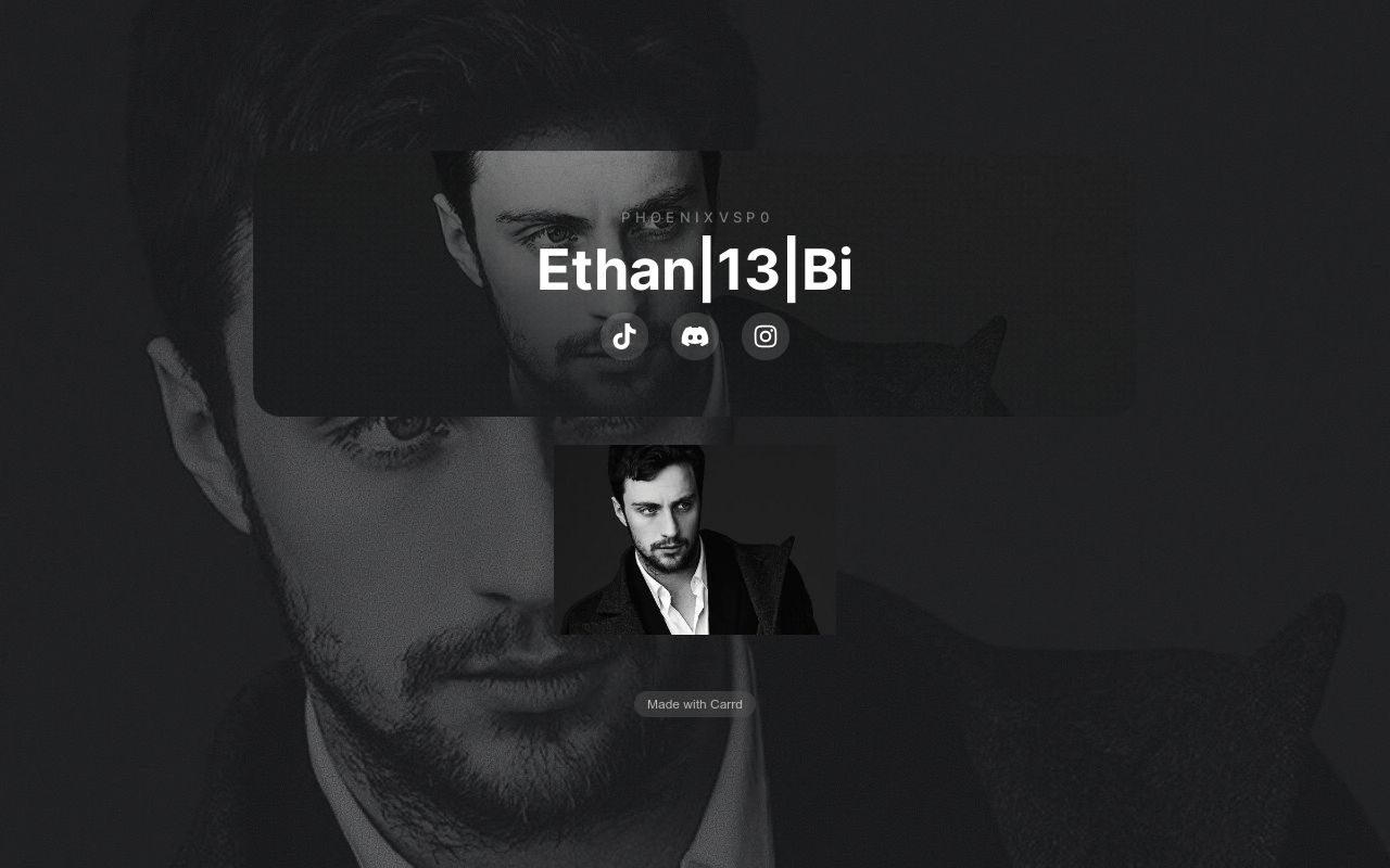 Ethan’s Carrd